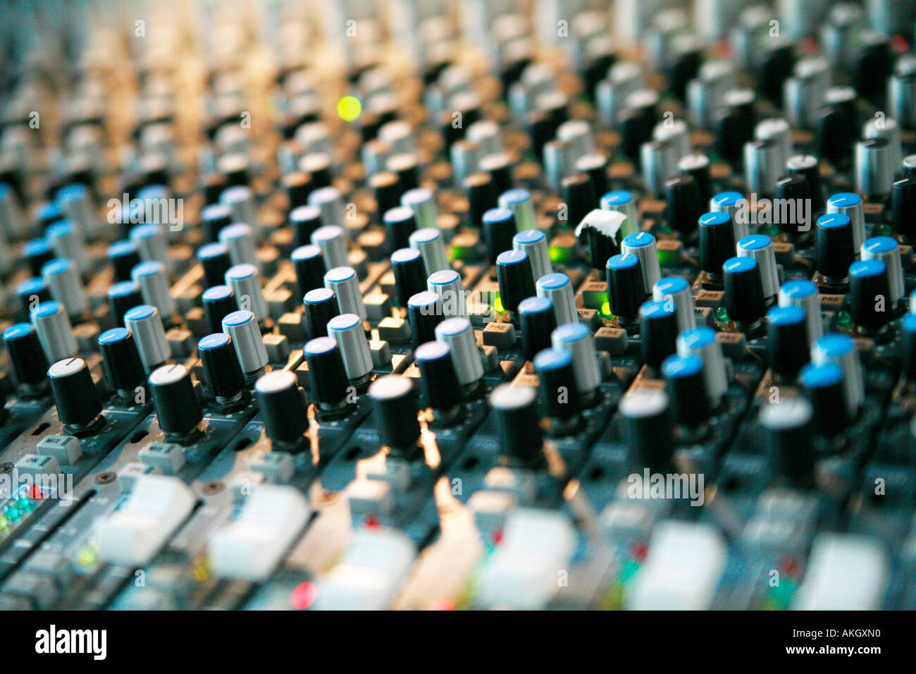 Detail of a mixer Stock Photo - Alamy