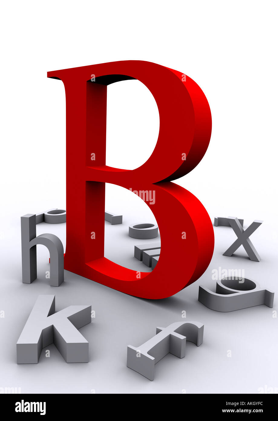 Letter b calligraphy hi-res stock photography and images - Alamy