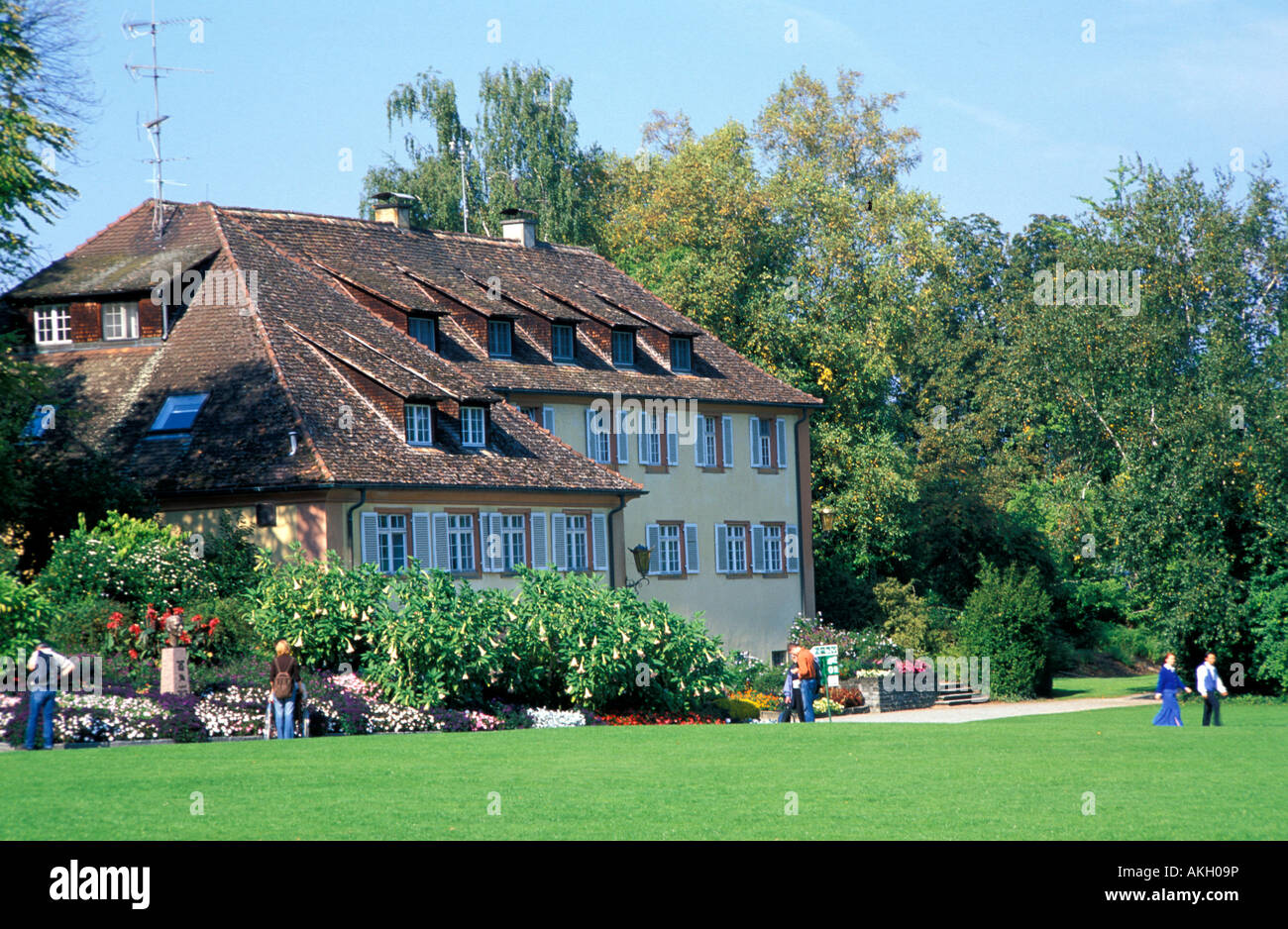 Foreshortening, Insel Mainau, Germany Stock Photo - Alamy