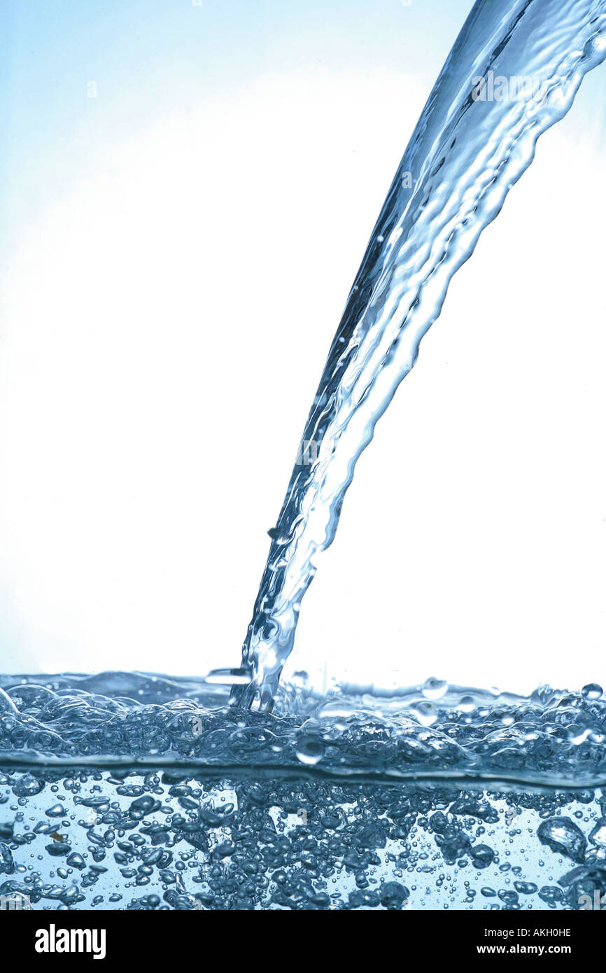 pouring water fresh watersplash Stock Photo - Alamy