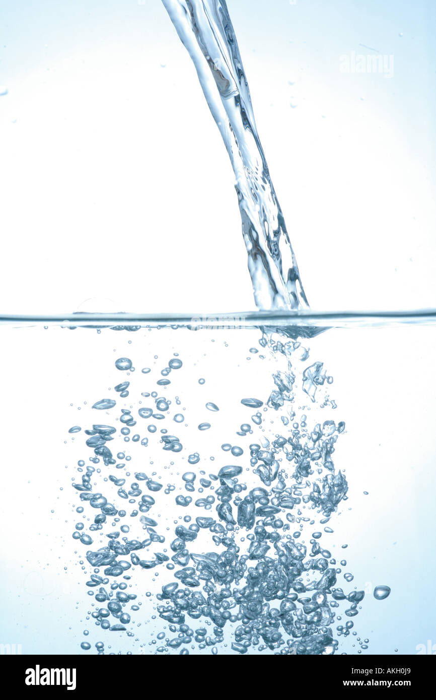 pouring water fresh watersplash Stock Photo - Alamy