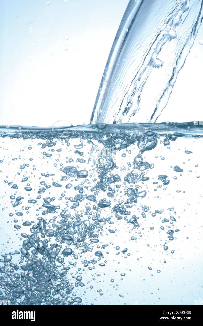 pouring water fresh watersplash Stock Photo - Alamy