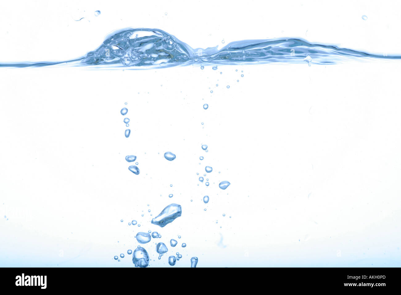 blue water line Stock Photo - Alamy