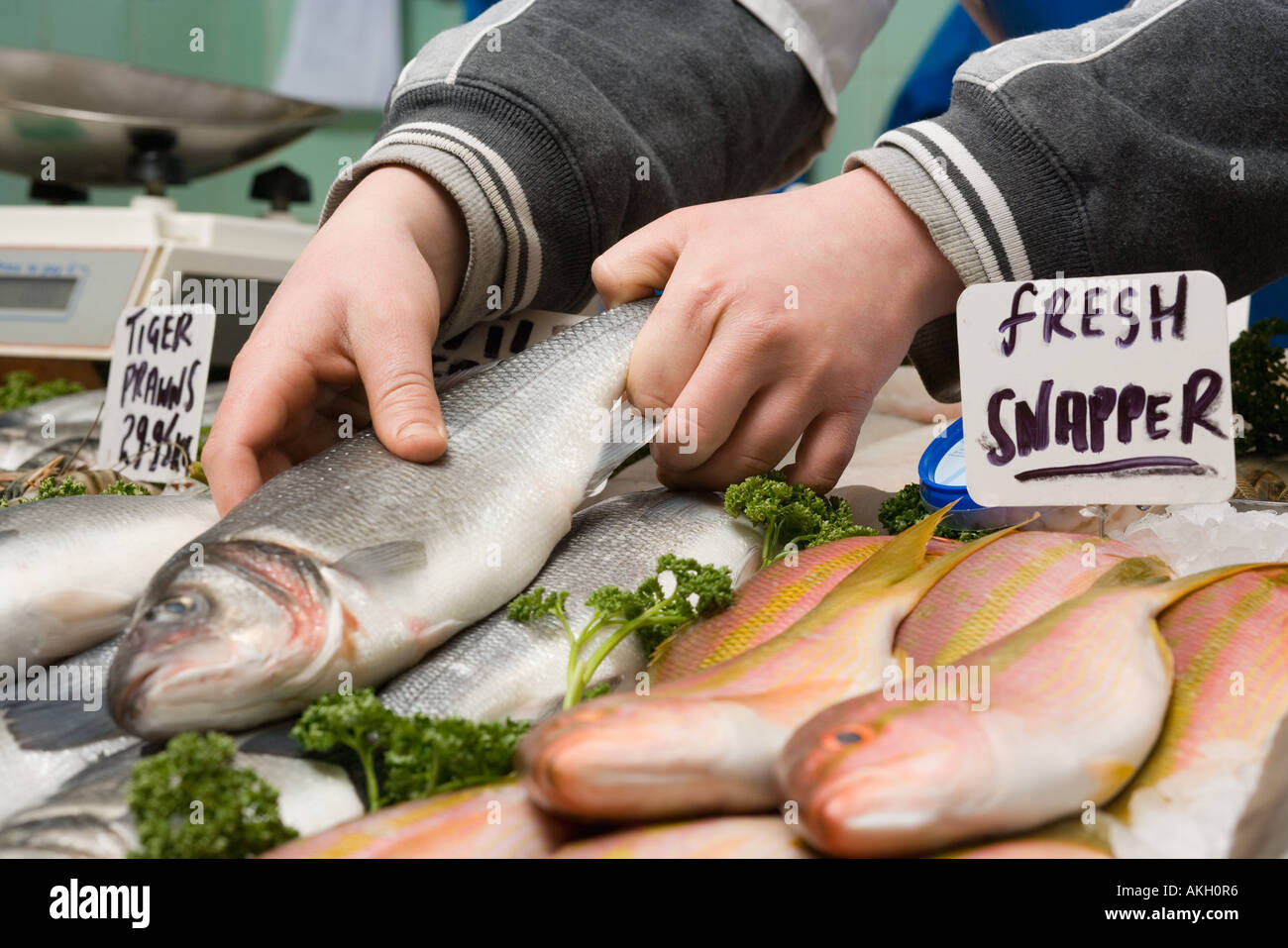 Seafood typography hi-res stock photography and images - Alamy