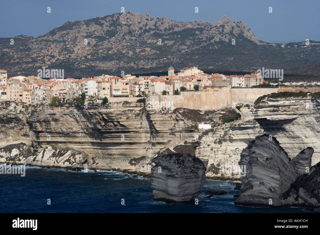 Bonifacio, South Corsica. Corsica Island. France Stock Photo - Alamy