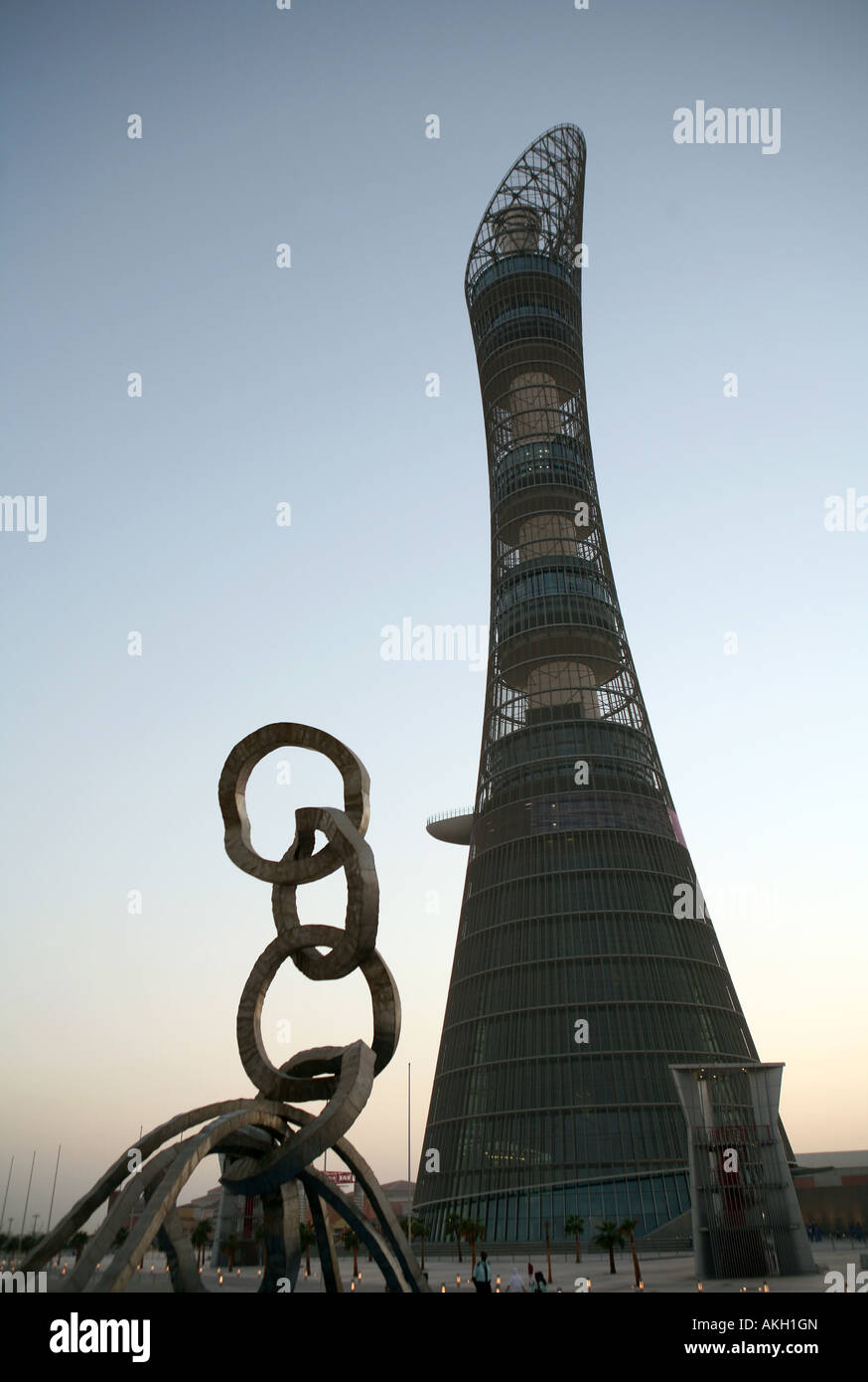 Doha olympic tower hi-res stock photography and images - Alamy