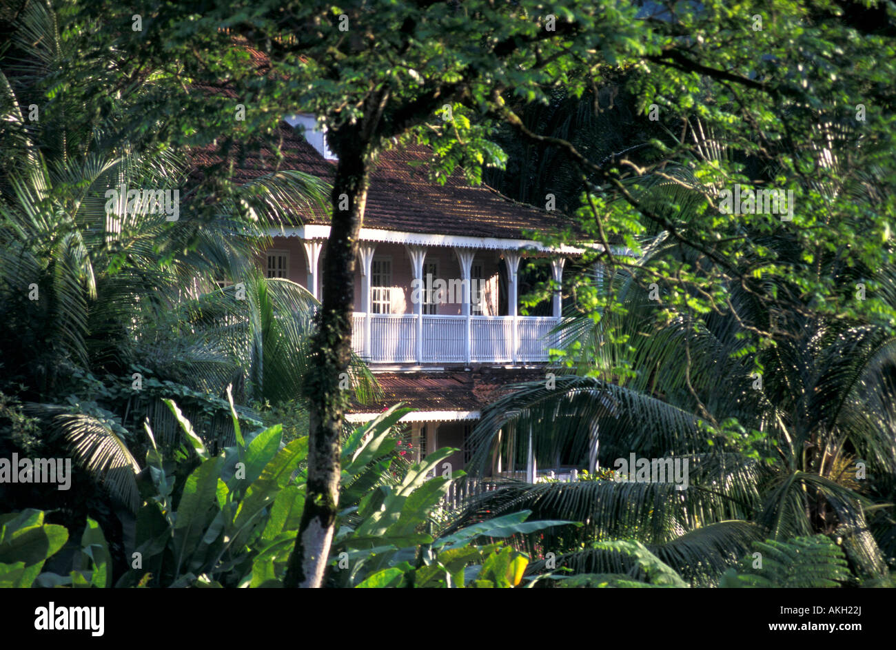 Habitation Lagrange hotel, Marigot, Martinique, French Lesser Antilles ...
