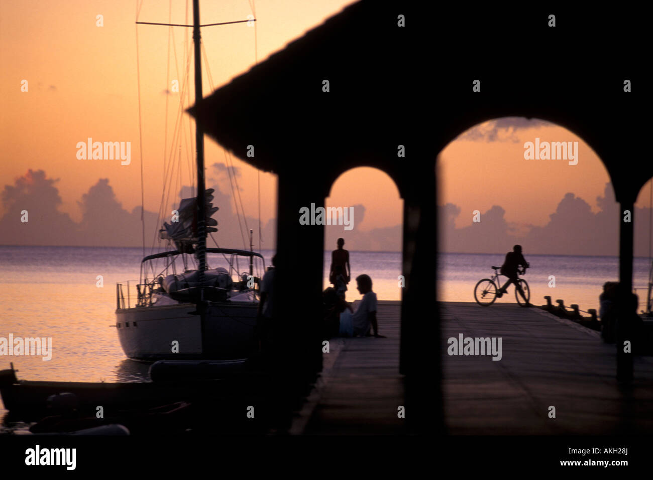 Plage Baptiste beach, Diamant, Martinique, French Lesser Antilles, West ...
