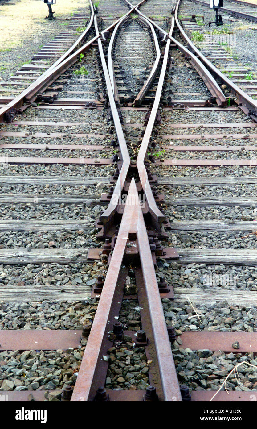 Abstract Rails 2 Stock Photo - Alamy