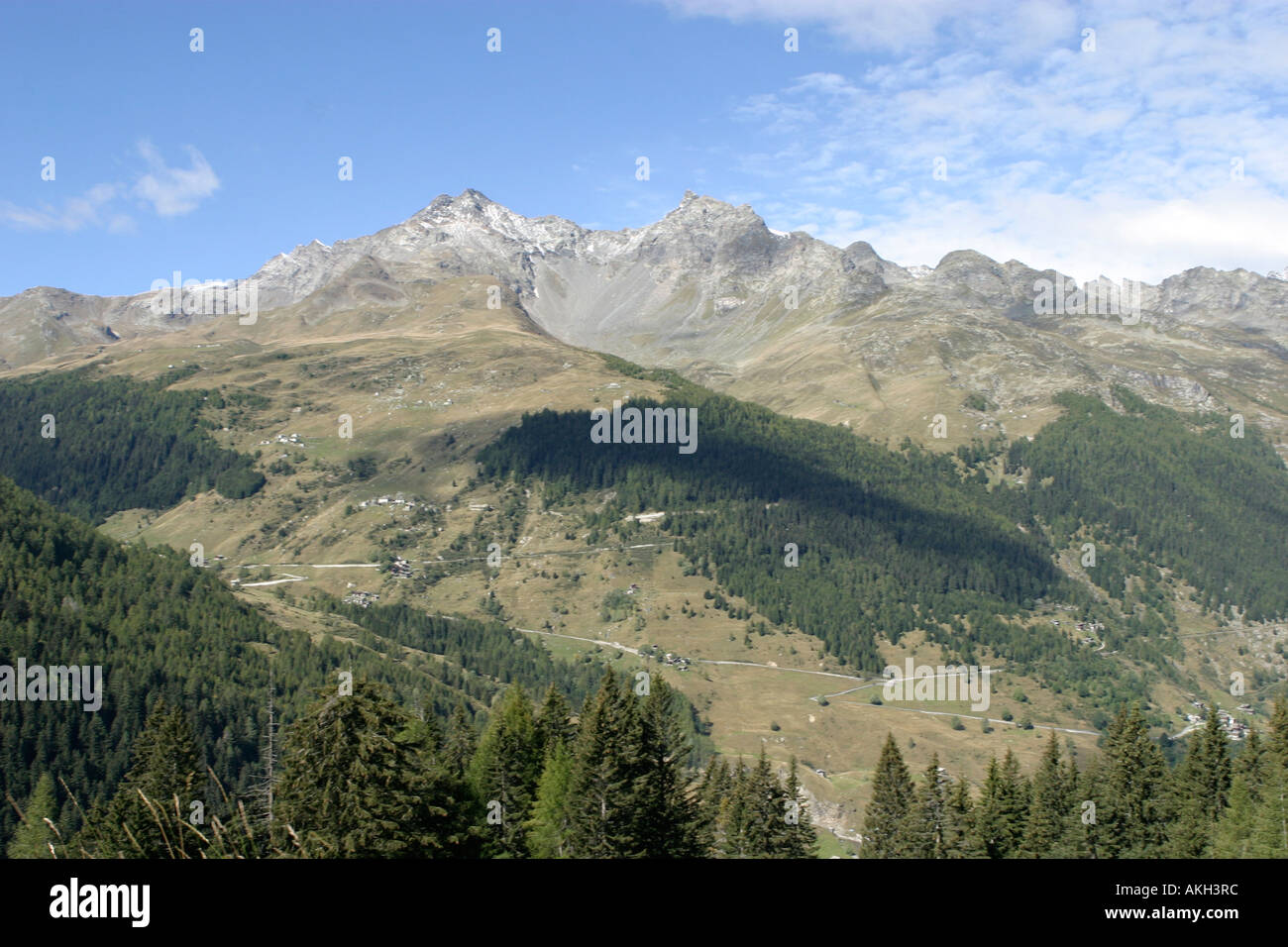 the famous alp mountains Stock Photo - Alamy