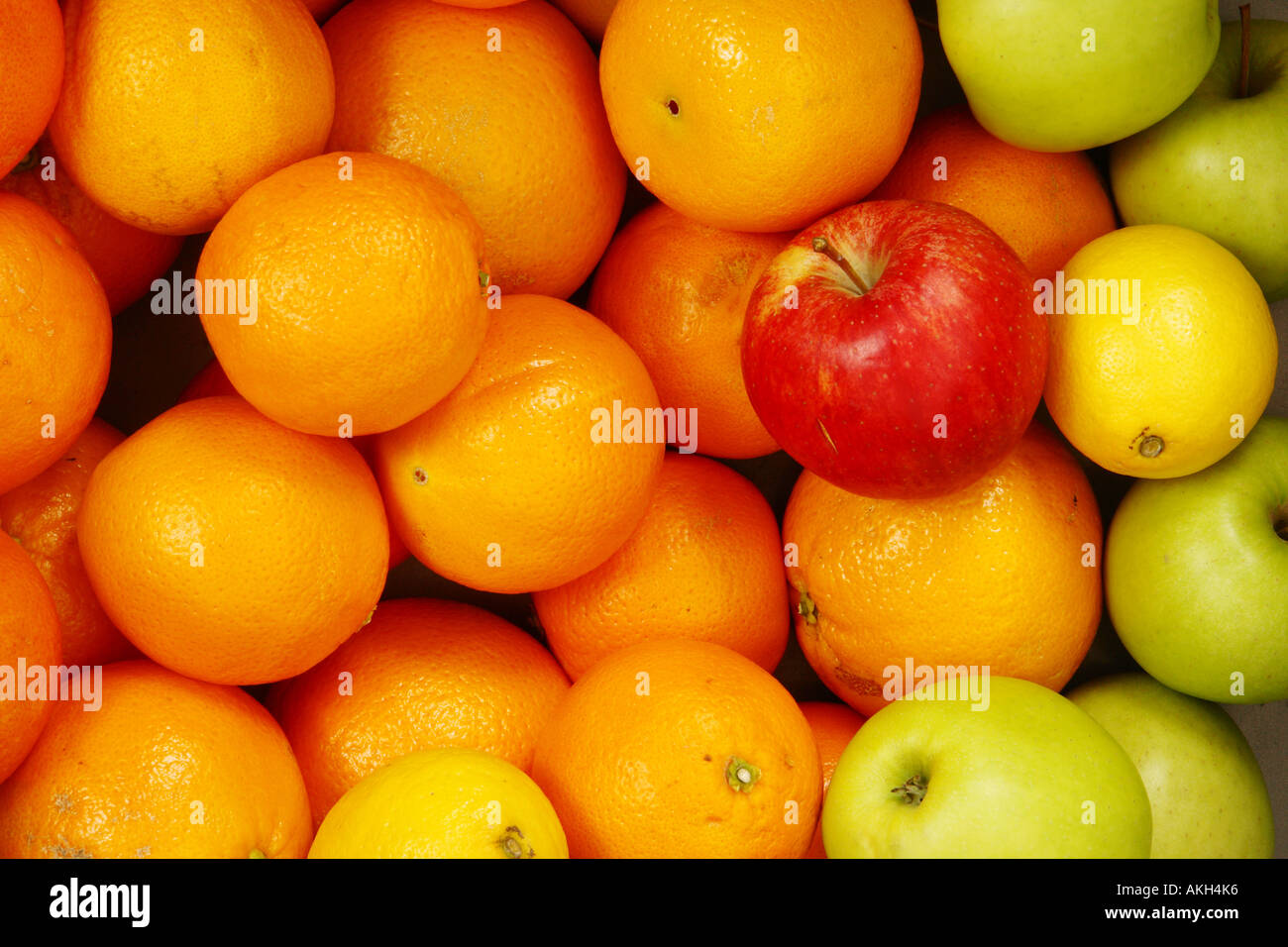 lots of fruits in a box Stock Photo - Alamy