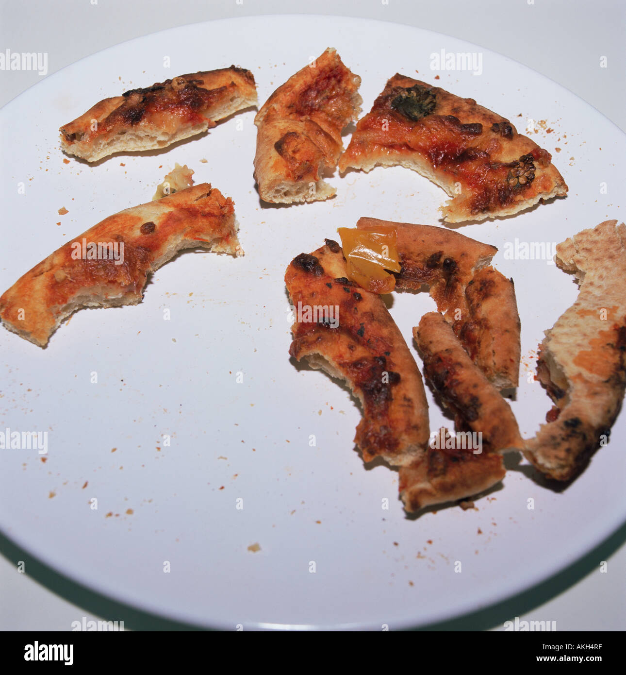 Eaten pizza hi-res stock photography and images - Alamy