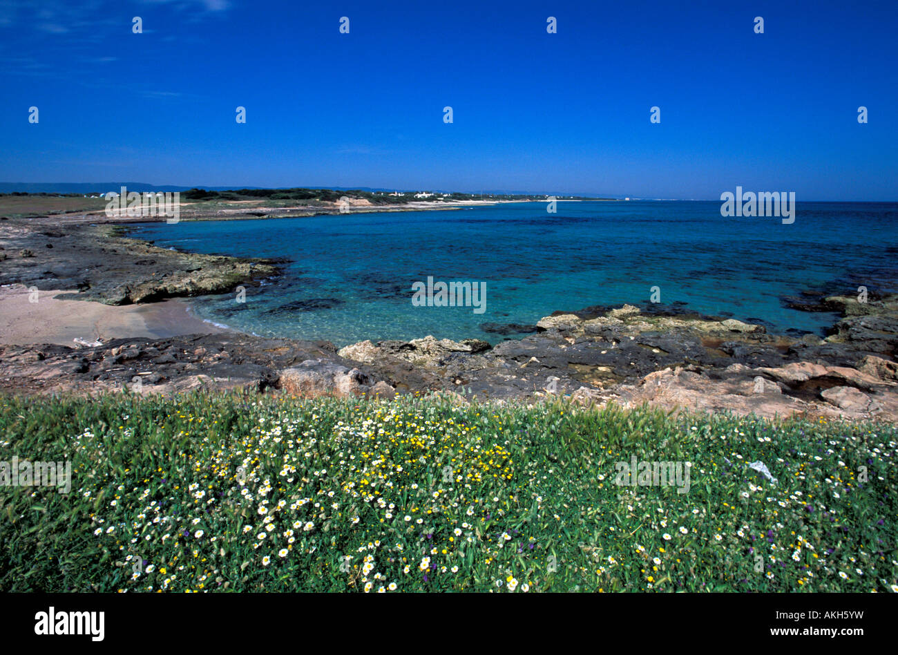 Monticelli beach, Ostuni, Puglia, Italy Stock Photo - Alamy