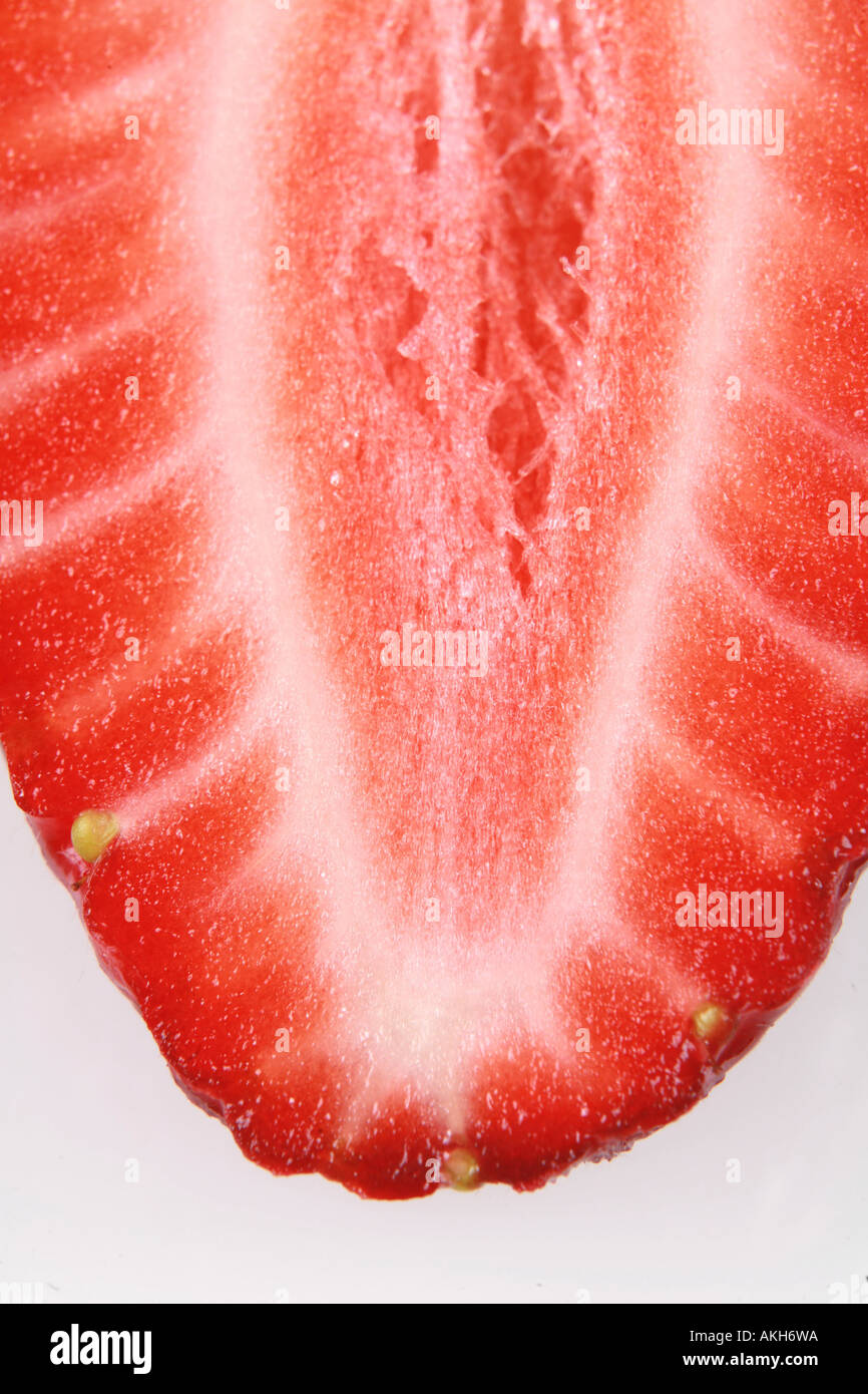 red juicy strawberry Stock Photo - Alamy