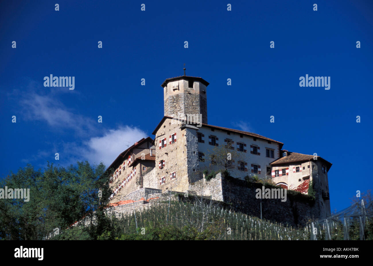 Castel Valer, Tassullo, Val di Non, Trentino Alto Adige, Italy Stock ...