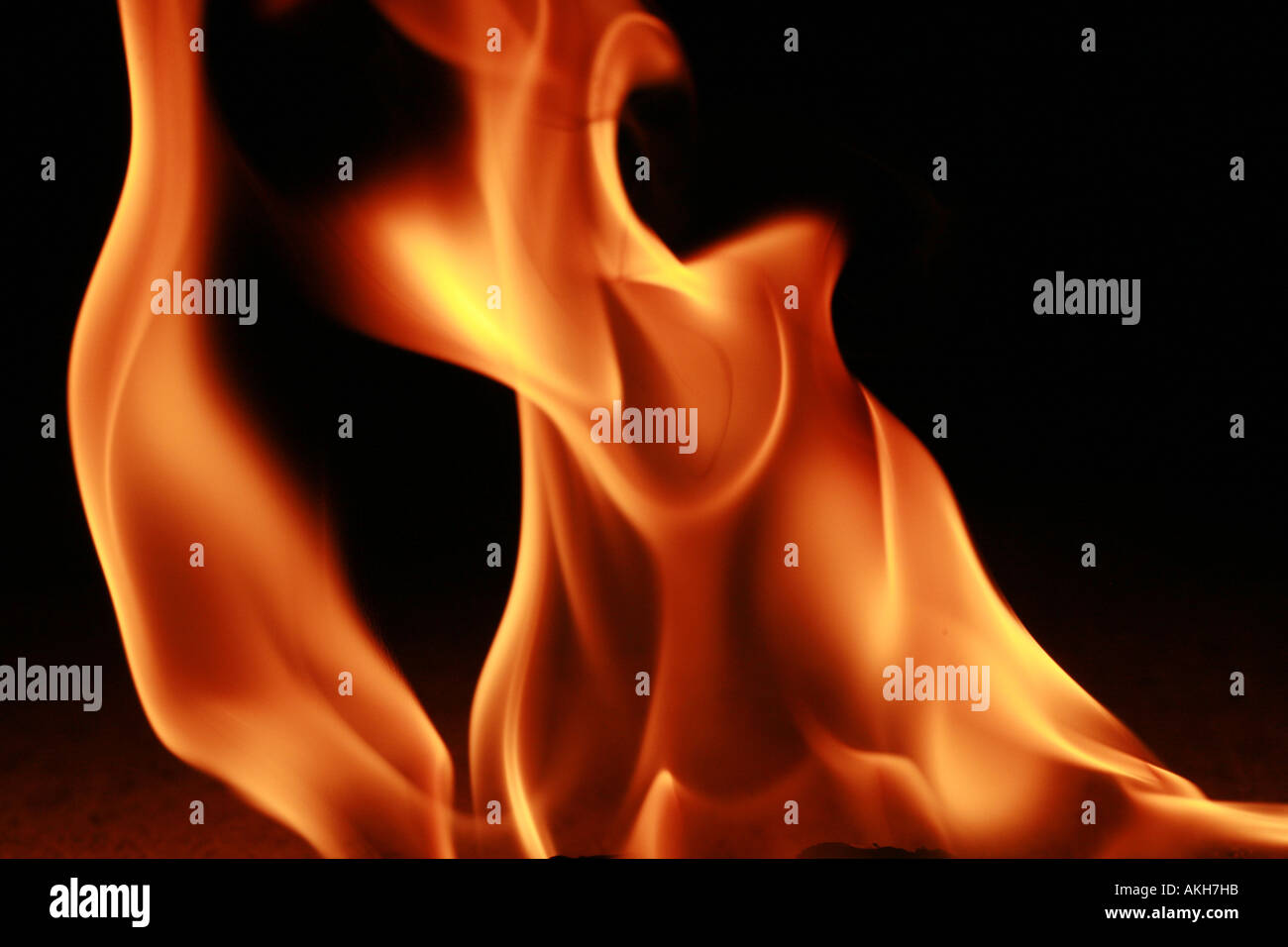 Fireflames of fuel Stock Photo - Alamy