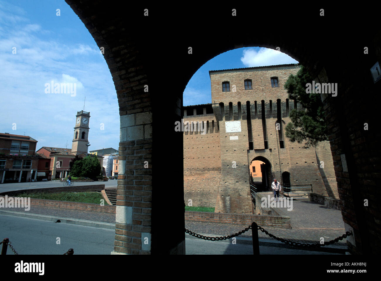 Castle, Forlimpopoli, Emilia Romagna, Italy Stock Photo - Alamy