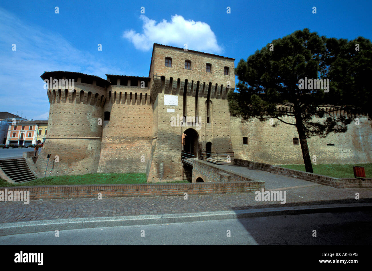 Castle, Forlimpopoli, Emilia Romagna, Italy Stock Photo - Alamy
