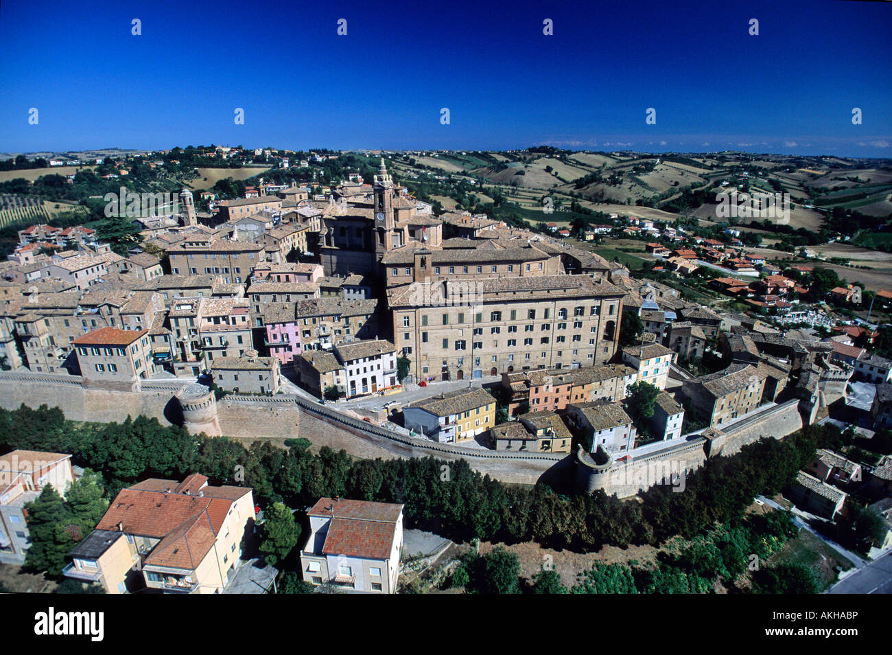 View to corinaldo hi-res stock photography and images - Alamy