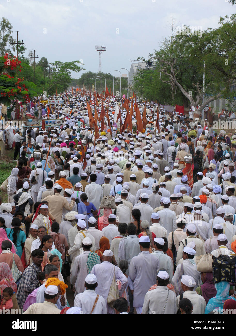 Sant Dnyaneshwar Palkhi. Month of Ashadh. Pandarpur yatra is very ...