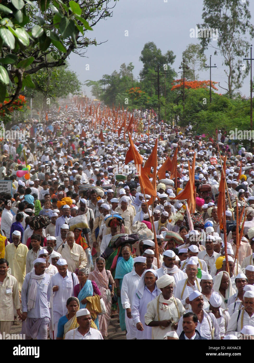 Sant Dnyaneshwar Palkhi. Month of Ashadh. Pandarpur yatra is very ...
