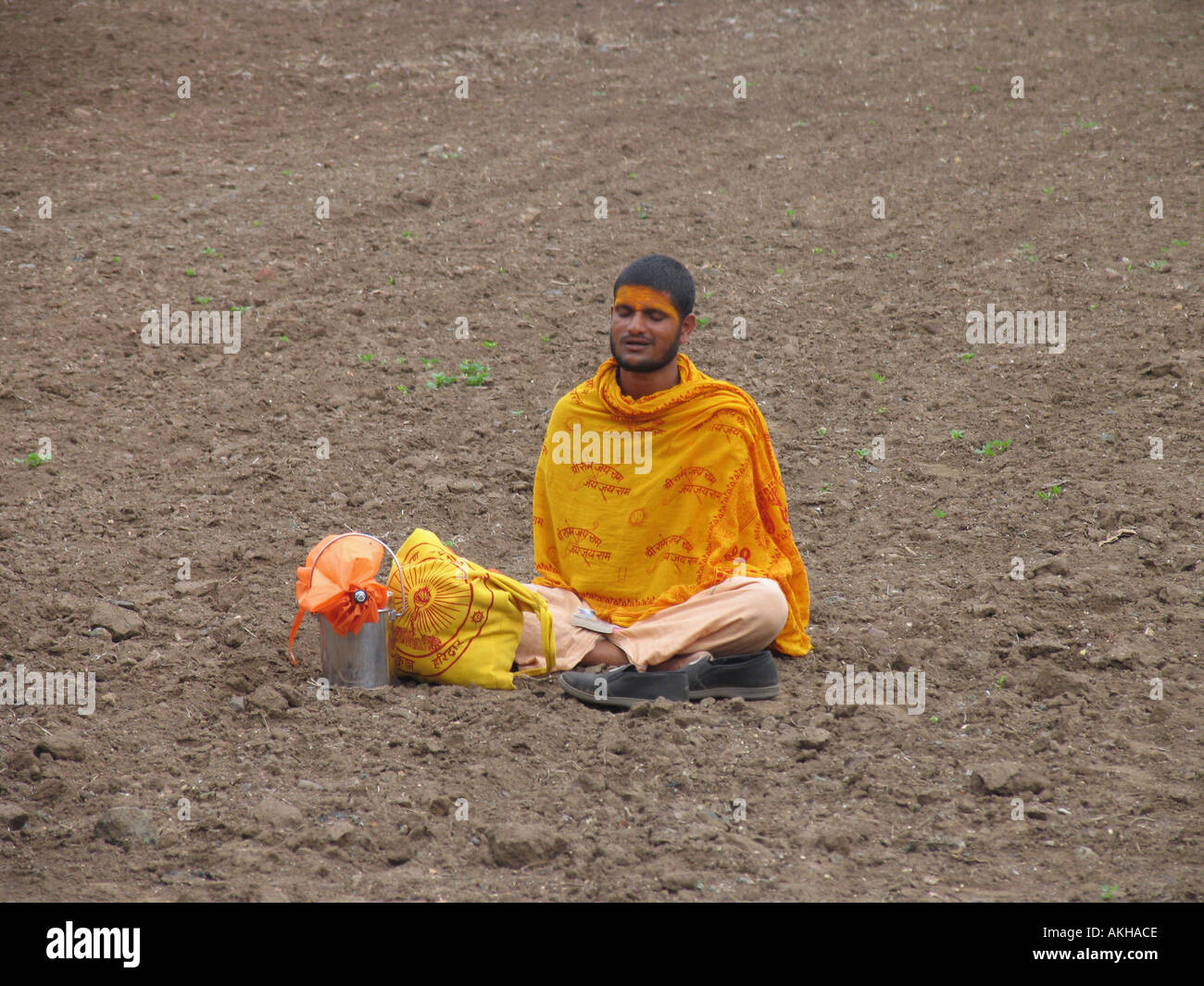 Indian Saint - Sadhu Stock Photo - Alamy