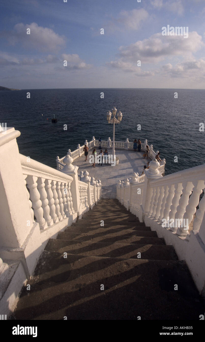 Benidorm s castle steps terrace hi-res stock photography and images - Alamy