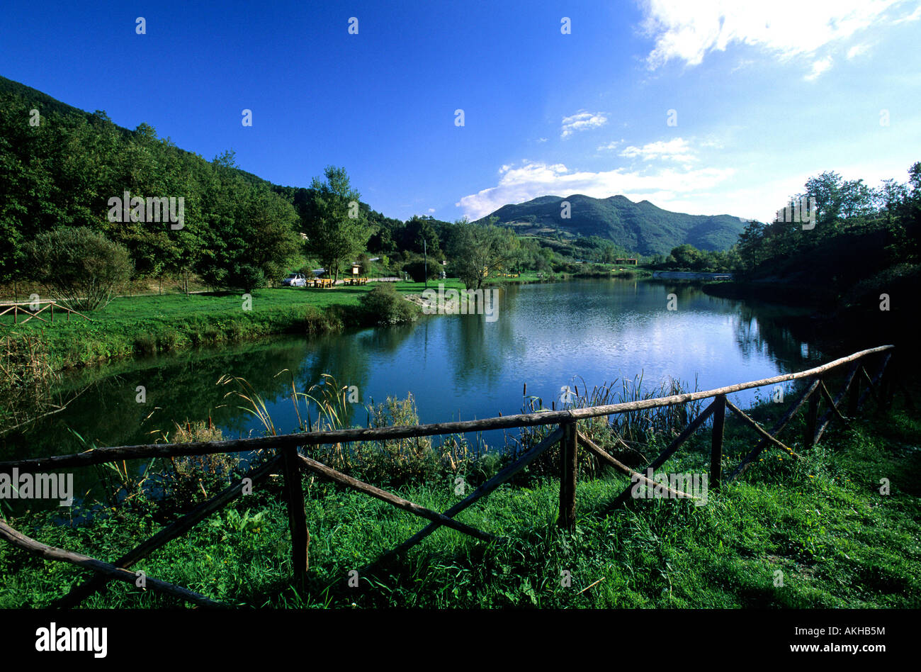 Fossi lake, Gola della Rossa e di Frasassi nature reserve, Genga ...