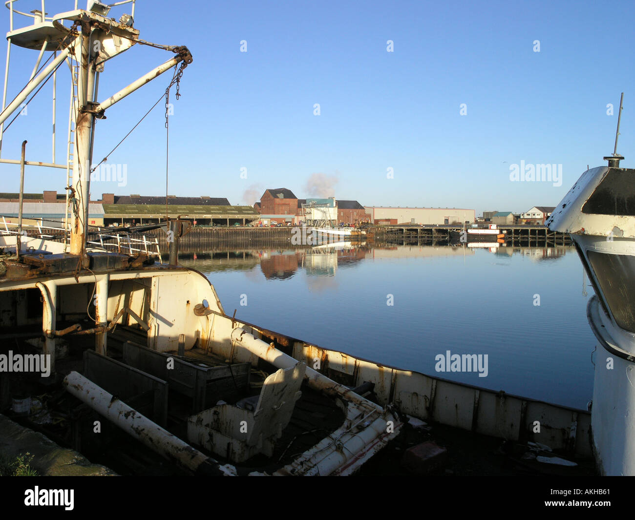 Fleetwood trawlers hi-res stock photography and images - Alamy