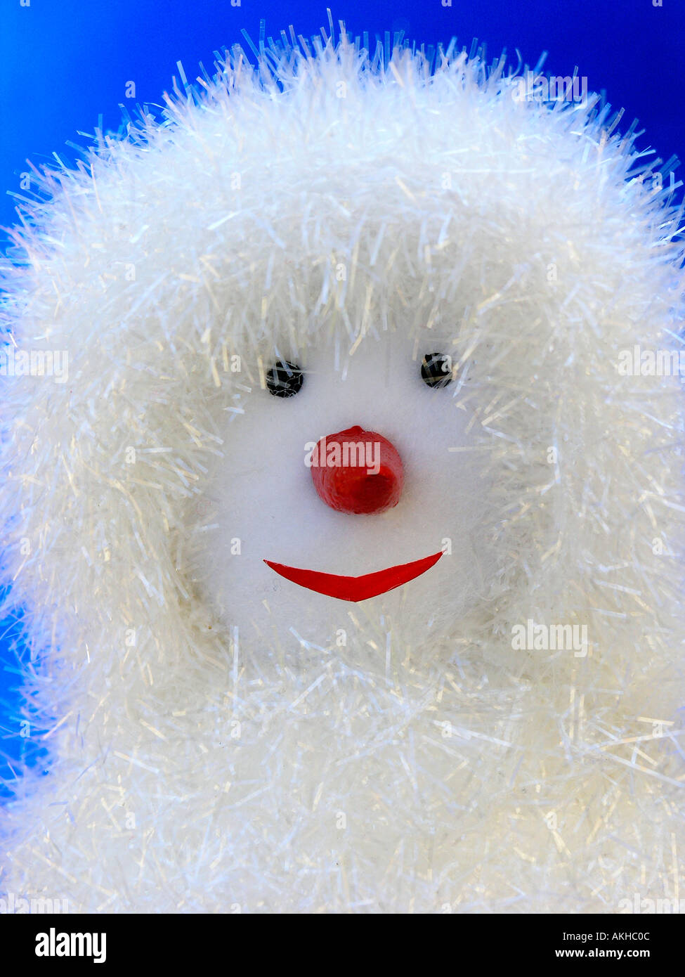 Closeup shot white snowman hi-res stock photography and images - Alamy