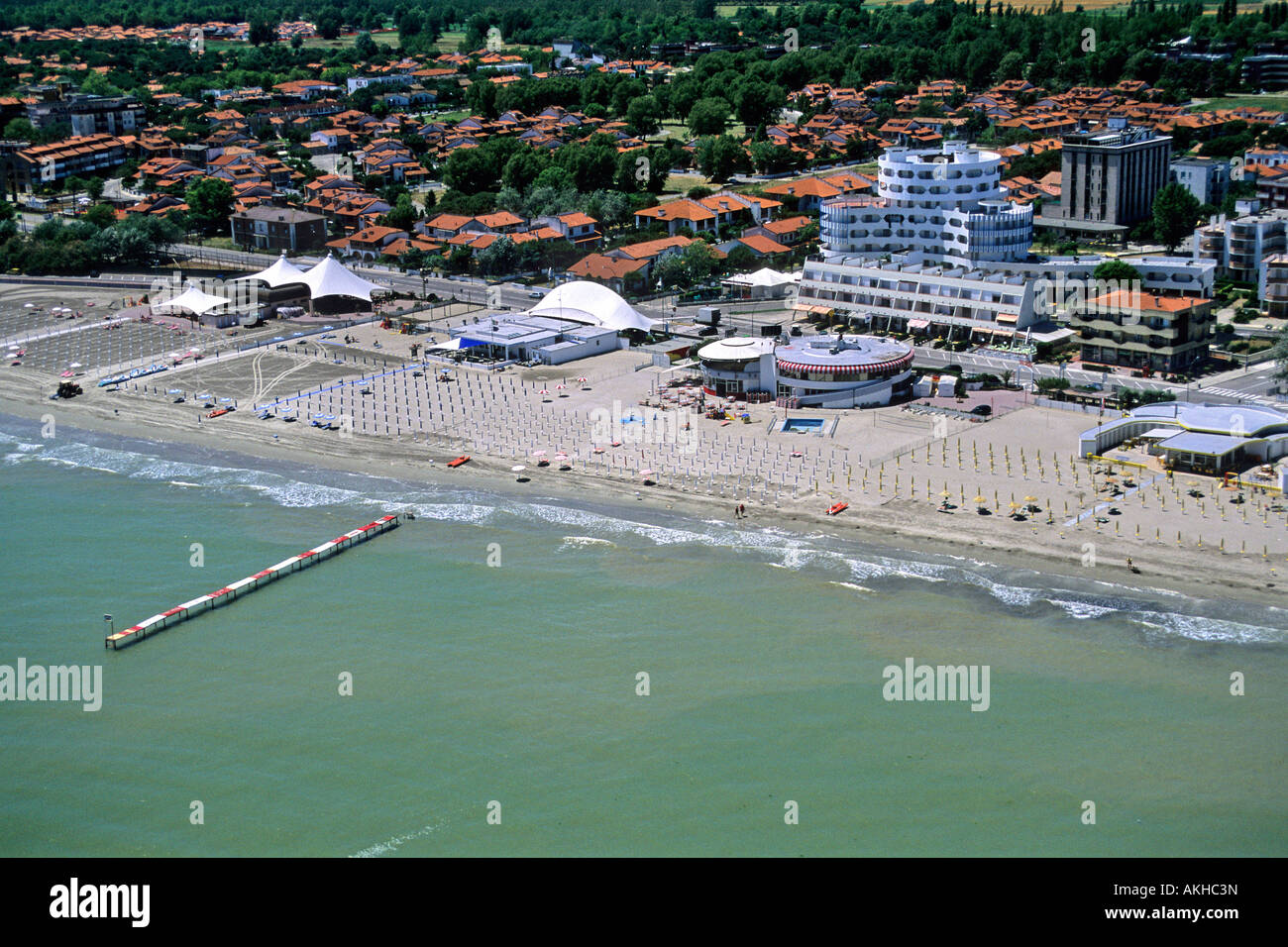 Beach, Lidi di Comacchio, Emilia Romagna, Italy Stock Photo - Alamy