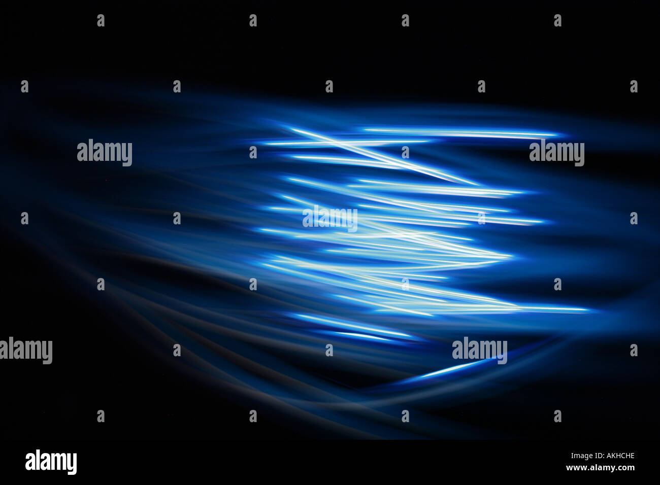 blue lighting wave Stock Photo - Alamy
