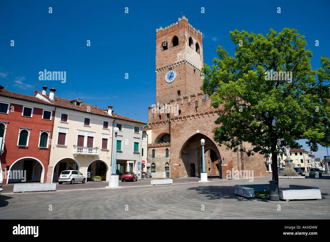 Torre dell'Orologio, Noale, Veneto, Italy Stock Photo - Alamy
