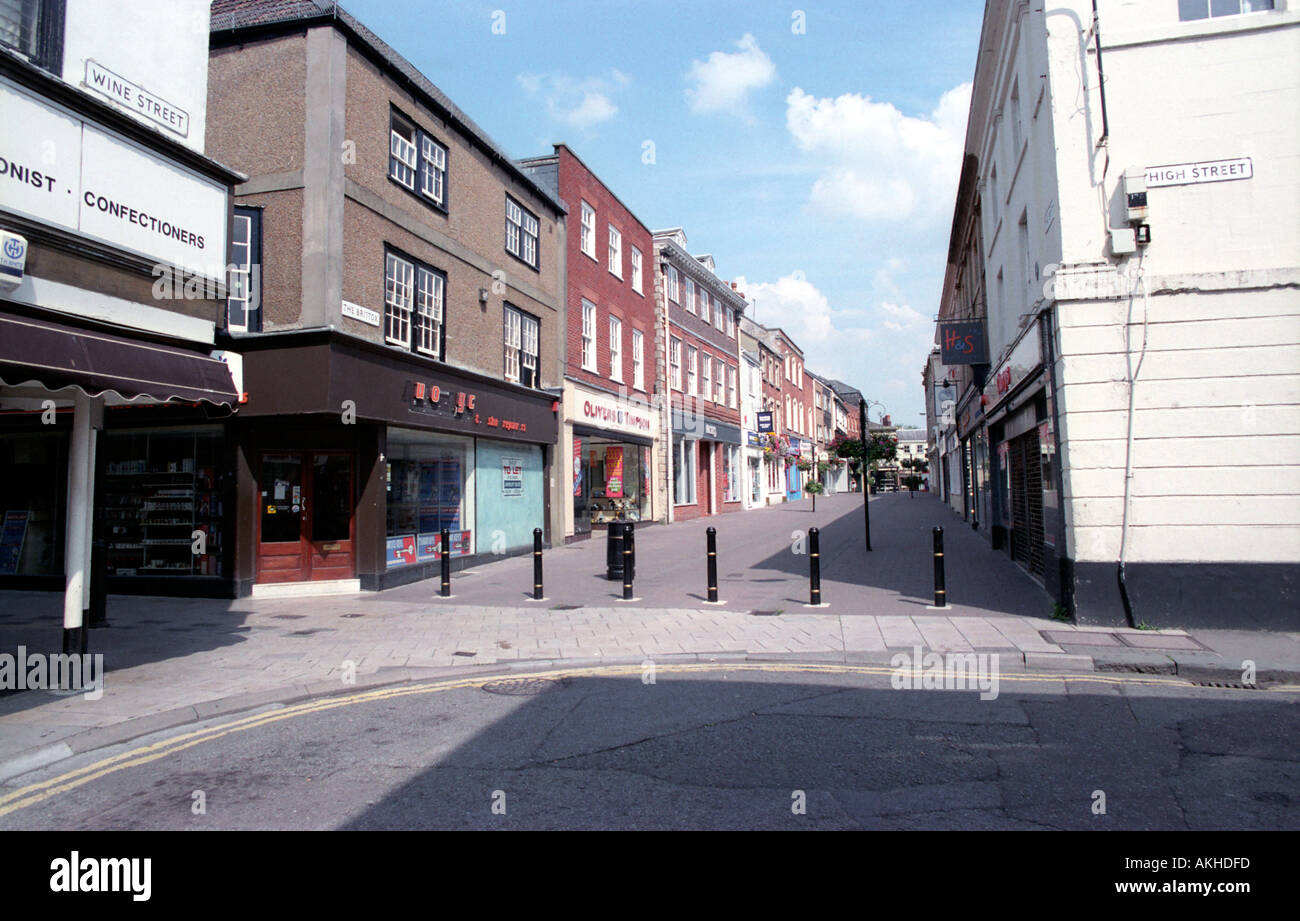 The Brittox shopping centre in Devizes Wiltshire Stock Photo - Alamy