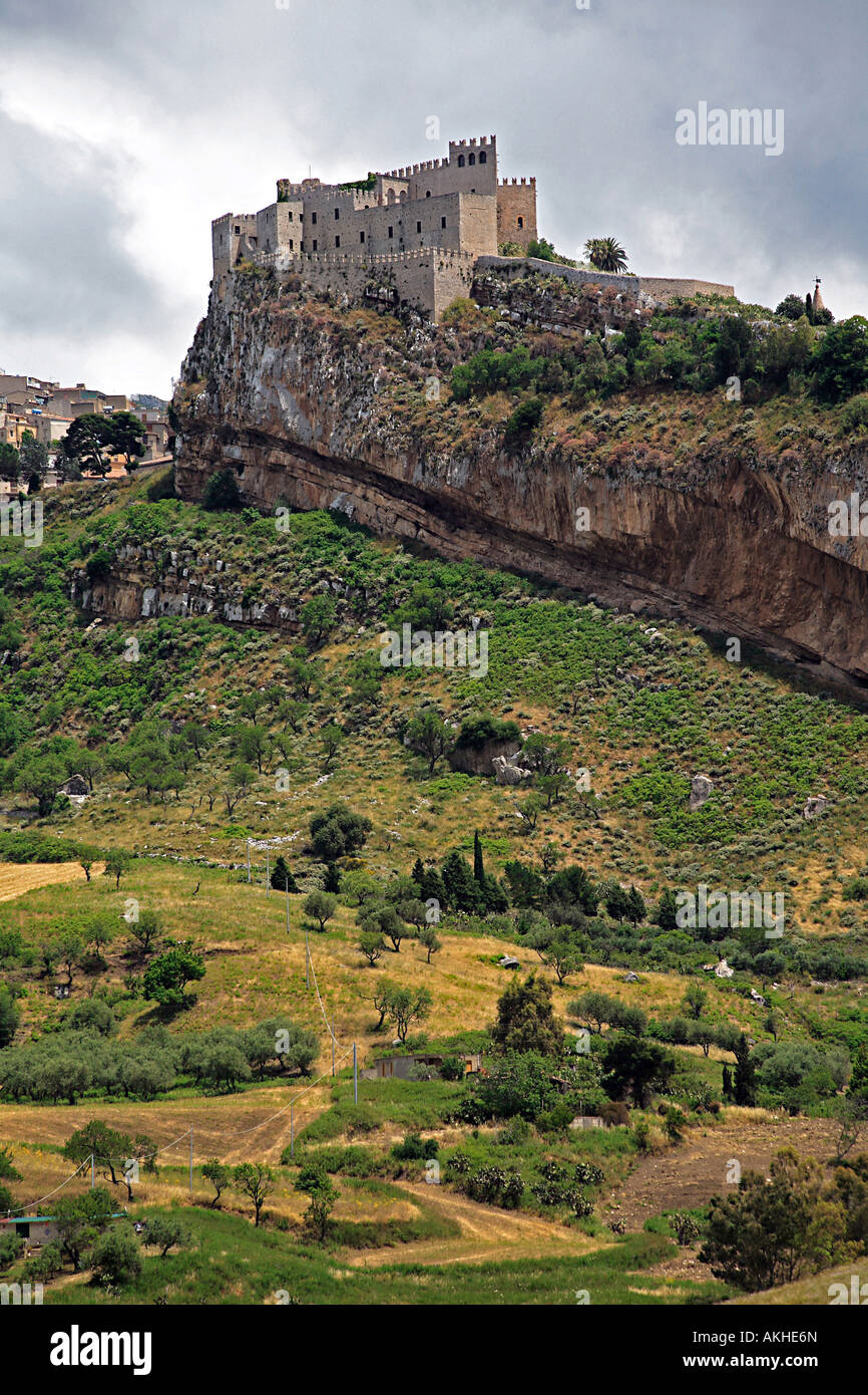 Norman castle the biggest in sicily hi-res stock photography and images ...