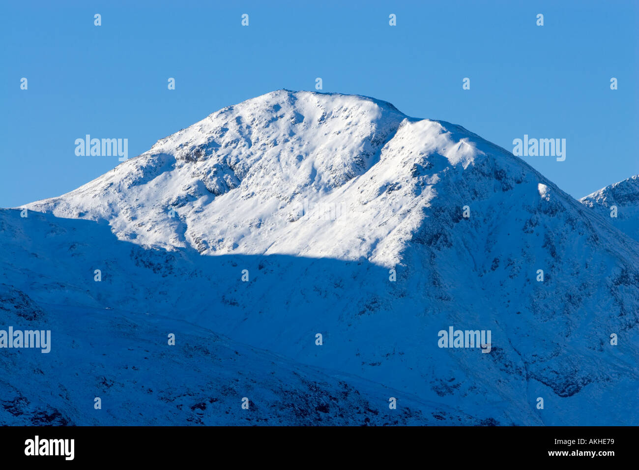 Winter on Rannock moor in the Scottish highlands in scotland uk Stock ...