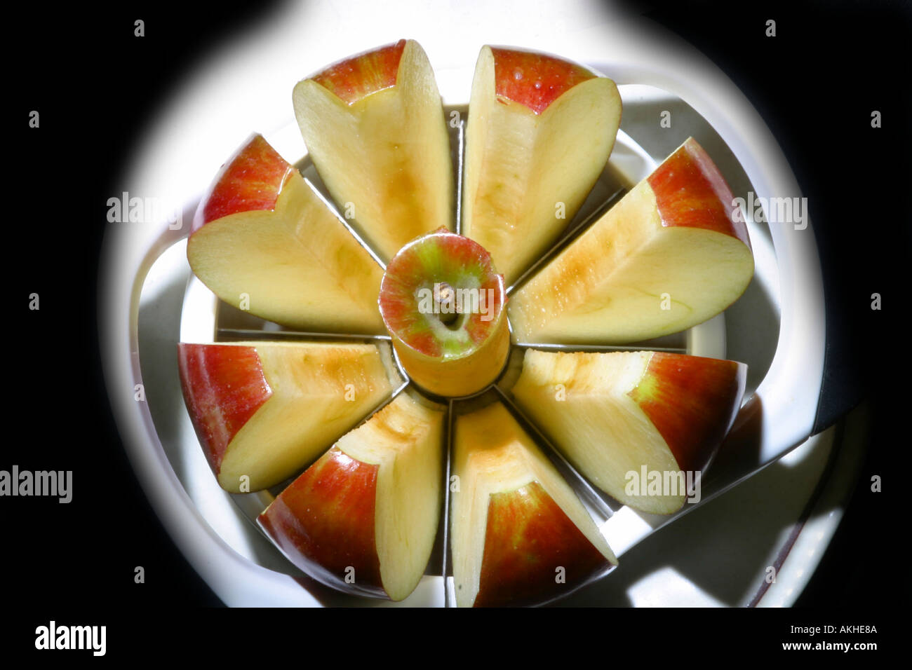 Apple slice tool hi-res stock photography and images - Alamy
