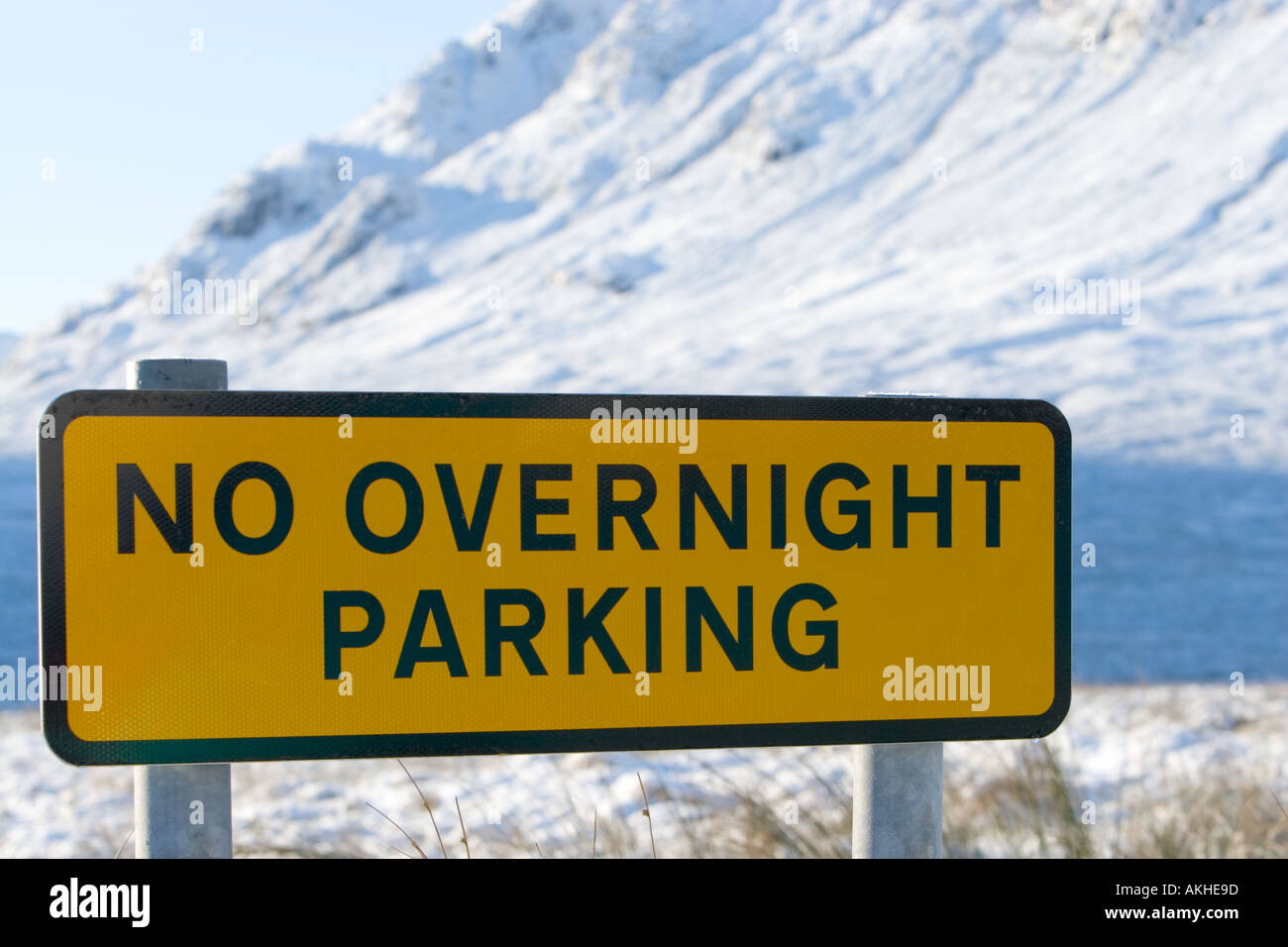 No Overnight Parking Sign High Resolution Stock Photography and Images ...