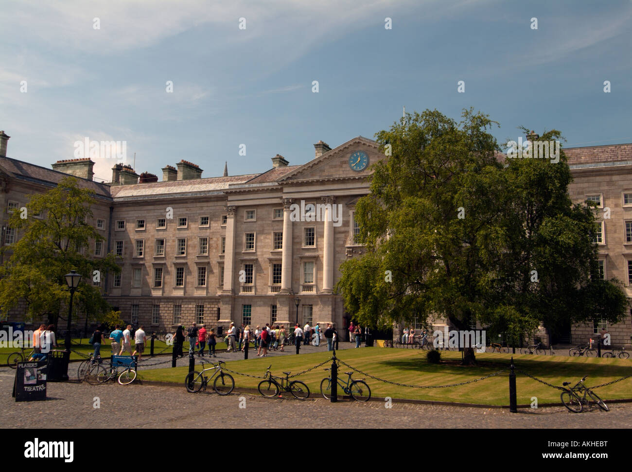 View across Parliament Square towards Regent House, the main entrance ...