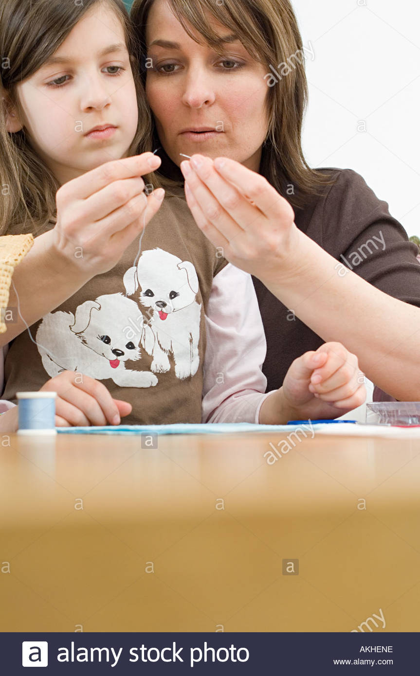 Needle Sewing Stock Photos & Needle Sewing Stock Images - Alamy