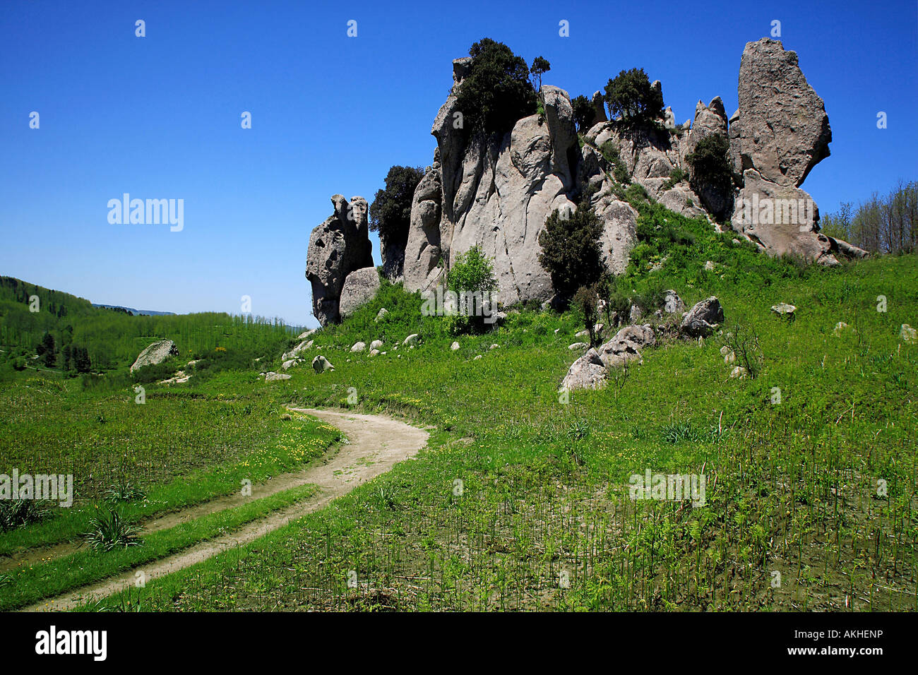 Rocche dell'Argimusco megaliths, Nebrodi mountain, Montalbano Elicona ...
