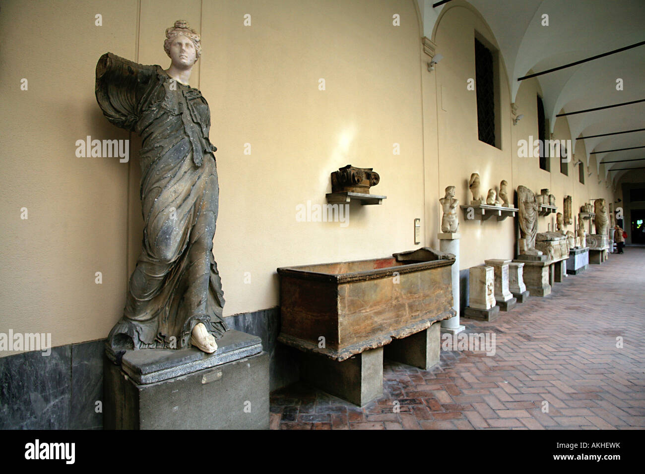 Antonino Salinas archaeological museum, Palermo, Sicily, Italy Stock ...