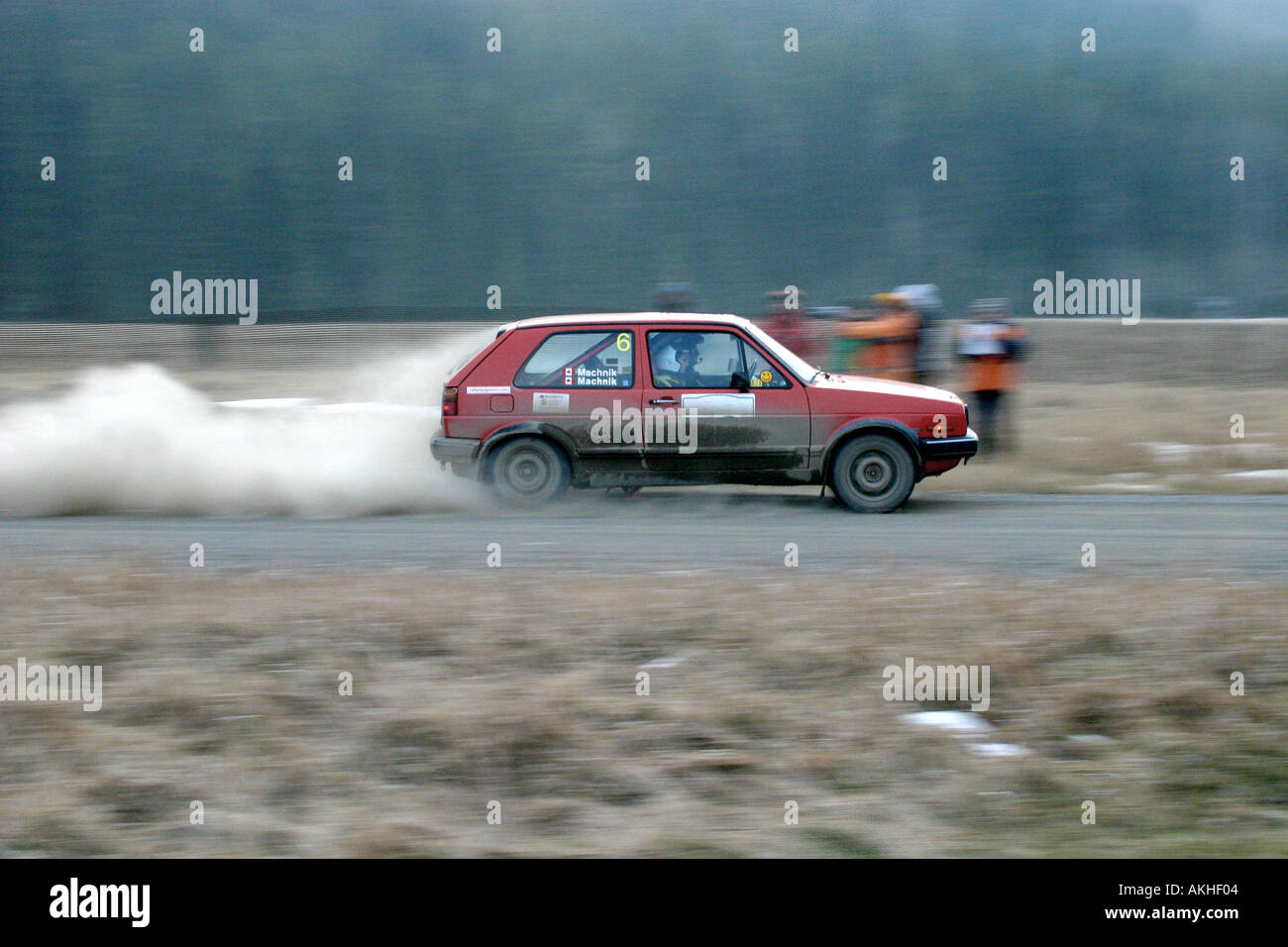 Cross country car rally Stock Photo - Alamy