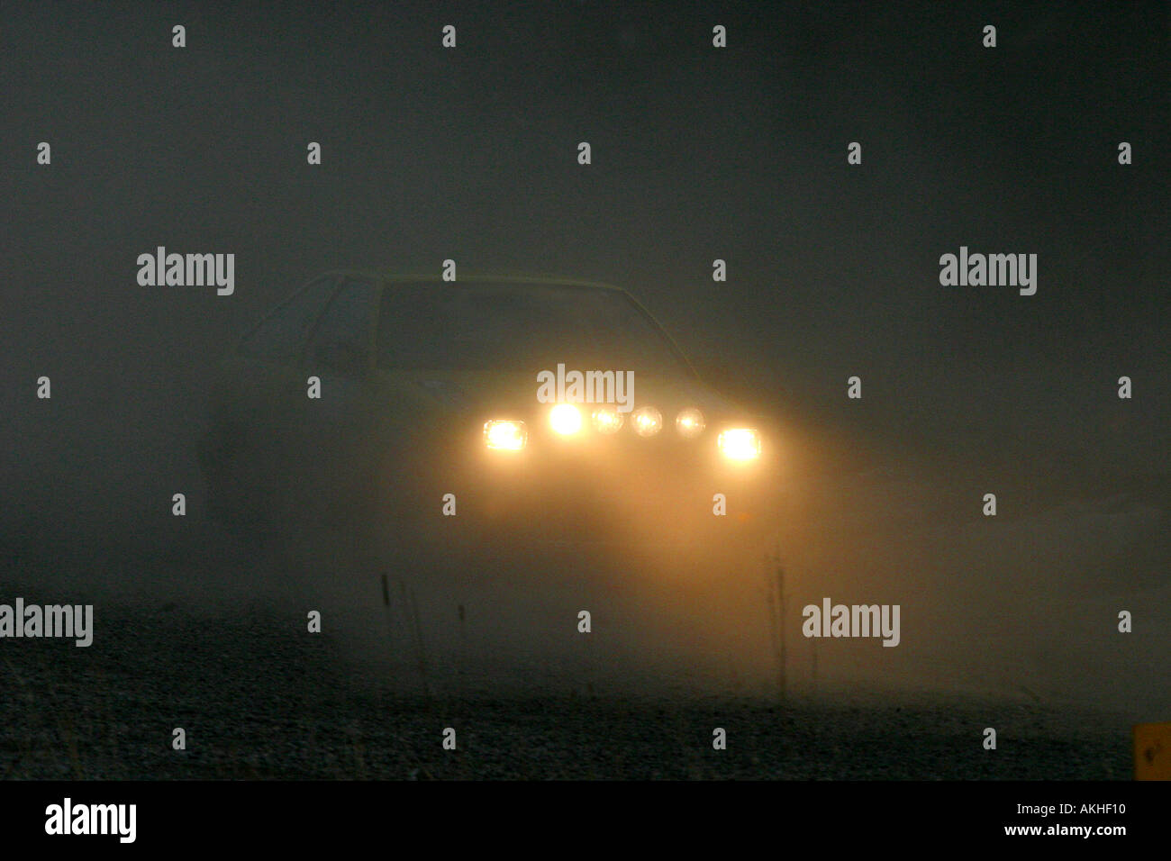 Rally headlights hi-res stock photography and images - Alamy
