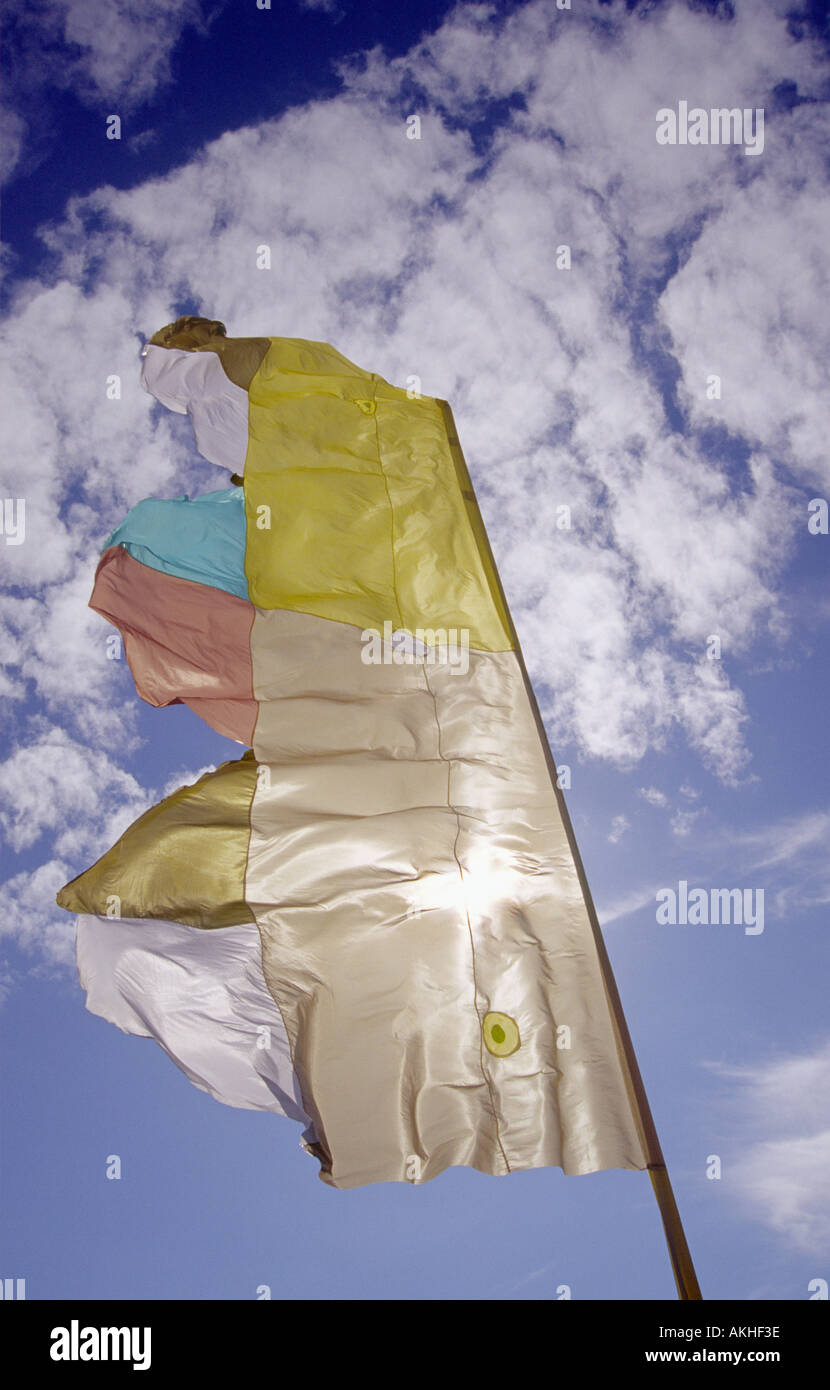 Silk flag hi-res stock photography and images - Alamy