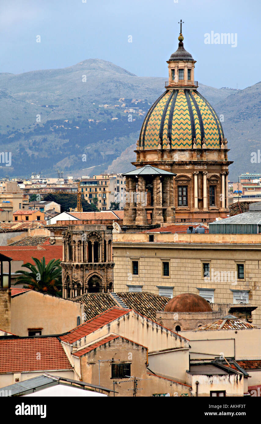 Cityscape, Palermo, Sicily, Italy Stock Photo - Alamy