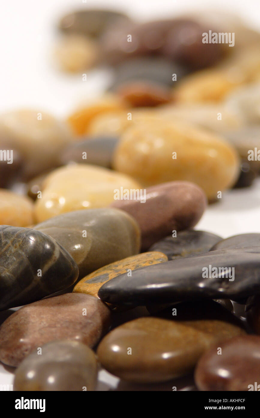 Shining black pebbles hi-res stock photography and images - Alamy