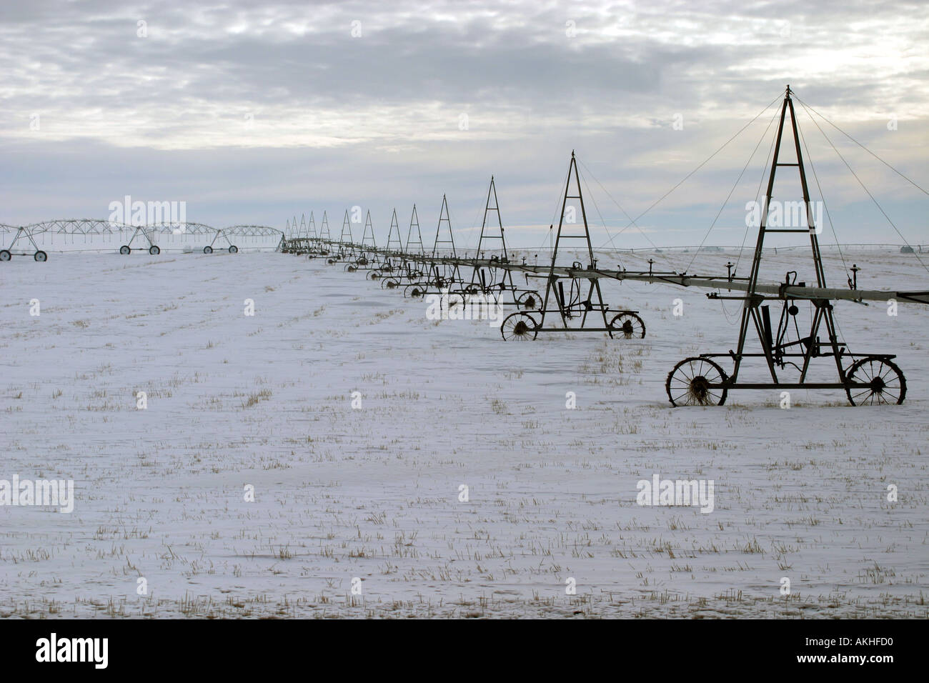 Mobile farm irrigation equipment hi-res stock photography and images ...