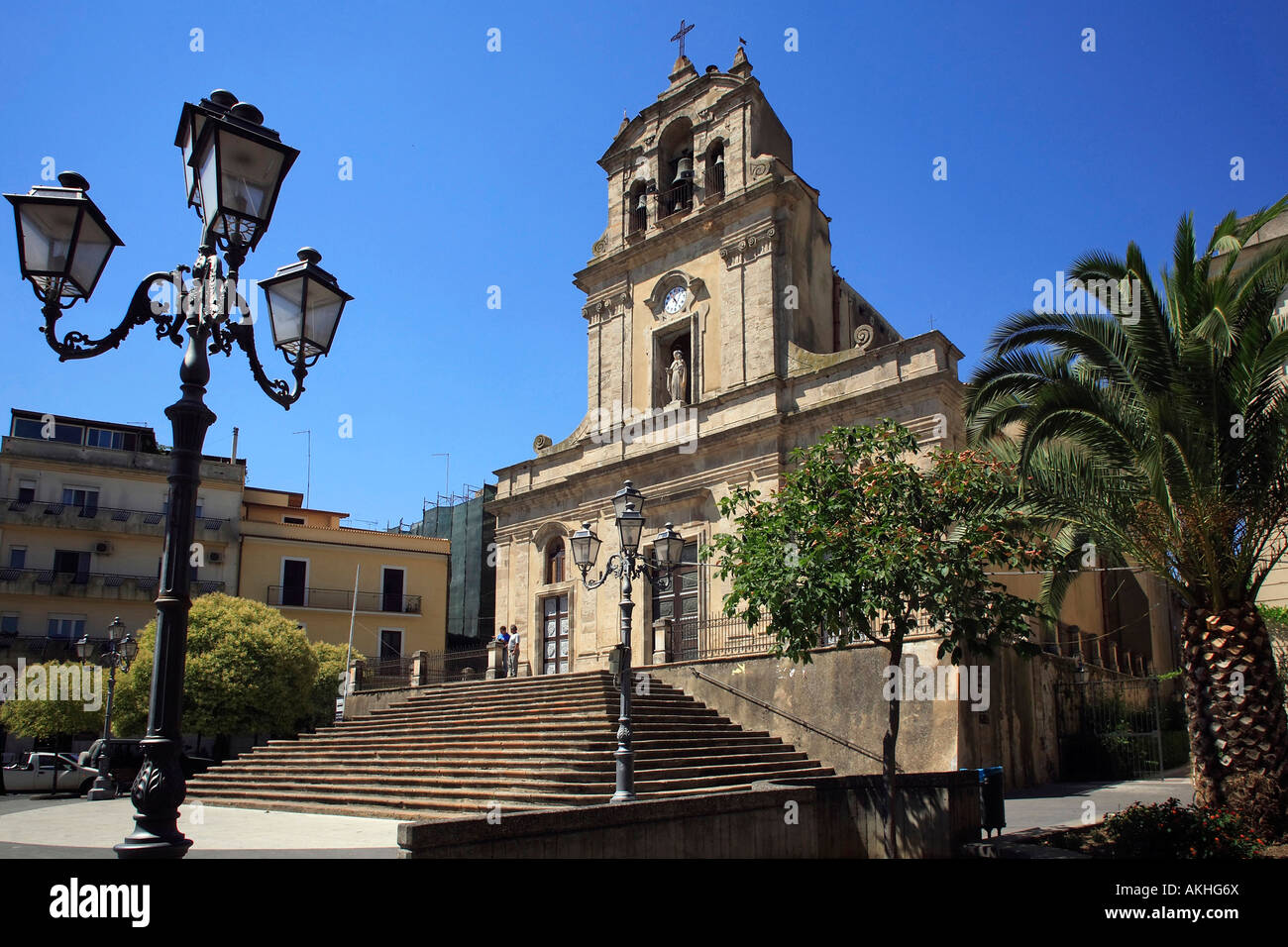 Santa Maria delle Grazie church, Mirabella Imbaccari, Sicily, Italy ...