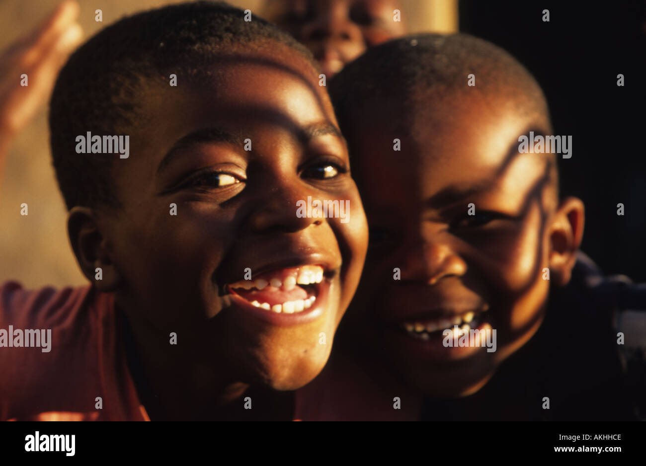 Smiling African children, Bulawayo, Zimbabwe, Africa Stock Photo - Alamy